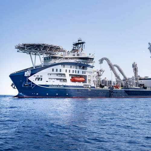 Prysmian Group & vessel Leonardo da Vinci | Prysmian