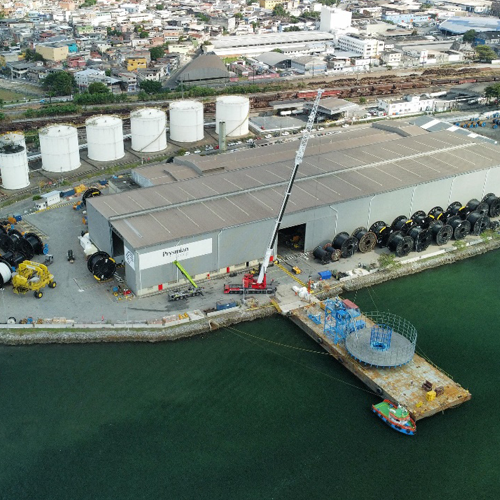 Prysmian Offshore Specialties delivers from its plant in Vila Velha a ...